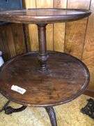 Two tier table - Auction Services LTD