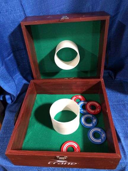 Crane toss game - Auction Services LTD