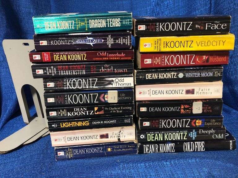 Dean Koontz books - Auction Services LTD