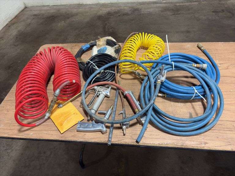 Air hoses and nozzles - Auction Services LTD