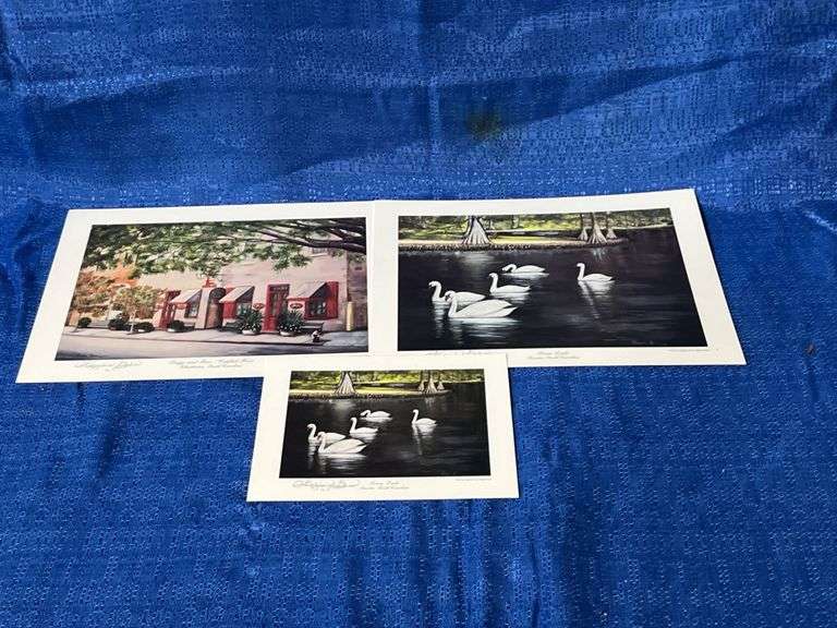 Signed prints - Auction Services LTD