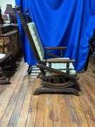 Antique platform rocker - Auction Services LTD