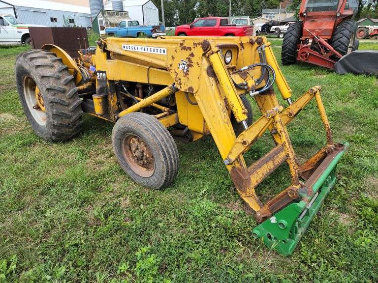 Massey Ferguson 200 With 202 Loader, 2wd, Loader was Converted to Euro ...