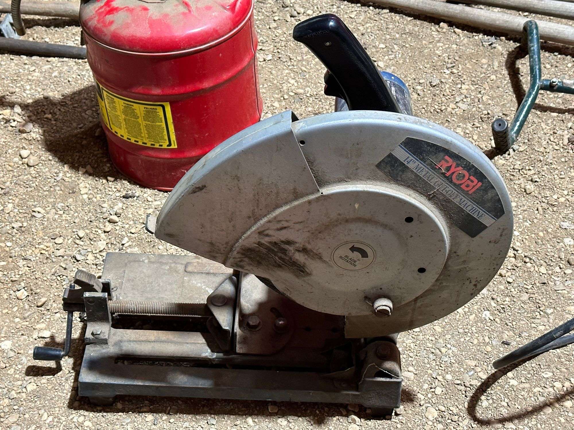 Ryobi 14 chop saw store