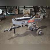 Huskee 35 Ton Log Splitter with 16.5HP Briggs and Stratton Engine Working Order Per Seller Fragodt Auction and Real Estate LLC