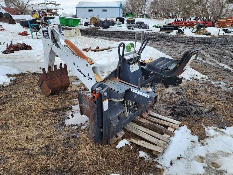 Melroe Model 8709 Backhoe for Skid Loader, Comes with Brackets for ...