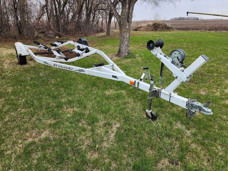 Easy Loader Boat Trailer with Rollers - Fragodt Auction and Real Estate LLC