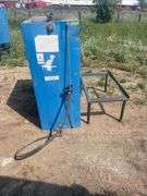 1 – 250 Gallon Oil Barrel Stand - Fragodt Auction and Real Estate LLC