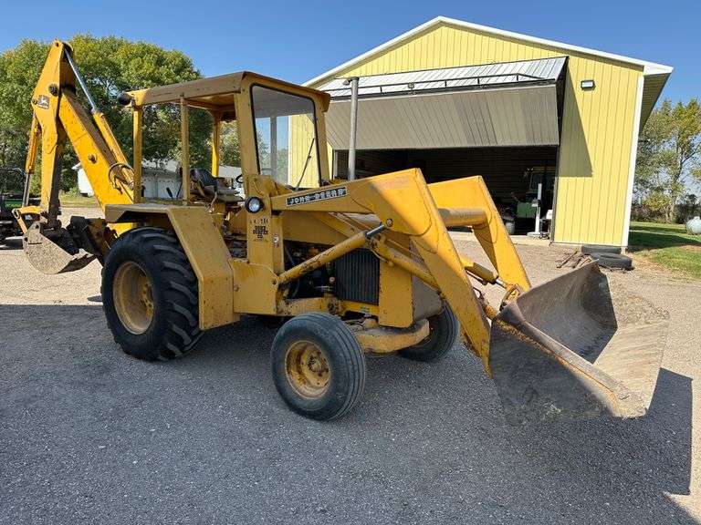 John Deere Model 310 Backhoe, 3,533 Hours, Diesel, 7’4” Bucket ...