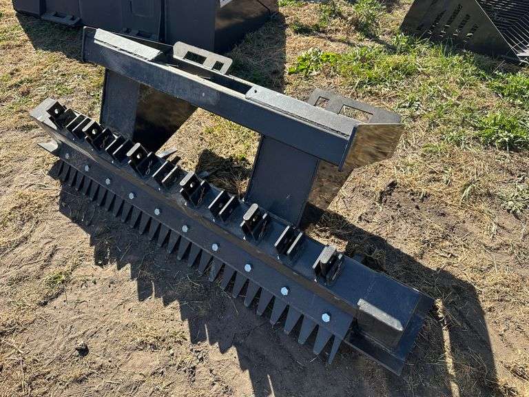 Wolverine Skid Loader Mounted Ripper with a Leveler - Fragodt Auction ...