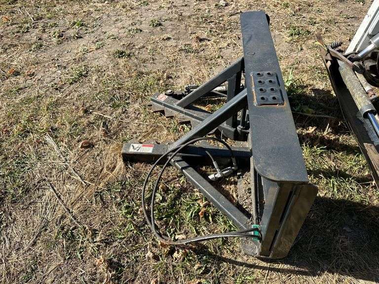 Stout Skid Loader Mounted Tree/Post Puller, With Hoses and Ends ...