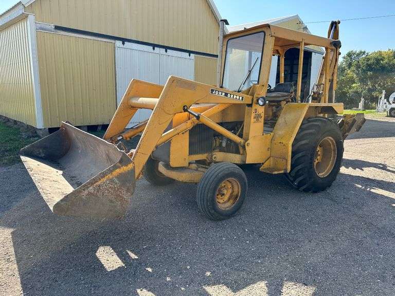 John Deere Model 310 Backhoe, 3,533 Hours, Diesel, 7’4” Bucket ...