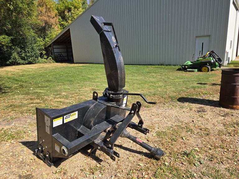 NorTrac 5’ Snowblower, 3pt, Cat 1, 540 PTO, Hand Turn Spout - Fragodt ...