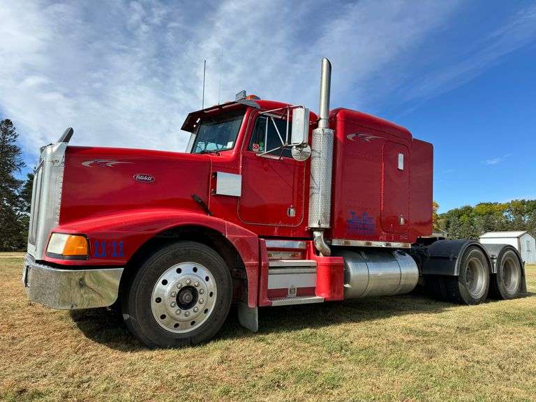 1989 Peterbilt 377 Semi, 748,719 Miles, 3406B 425hp Caterpillar Engine ...