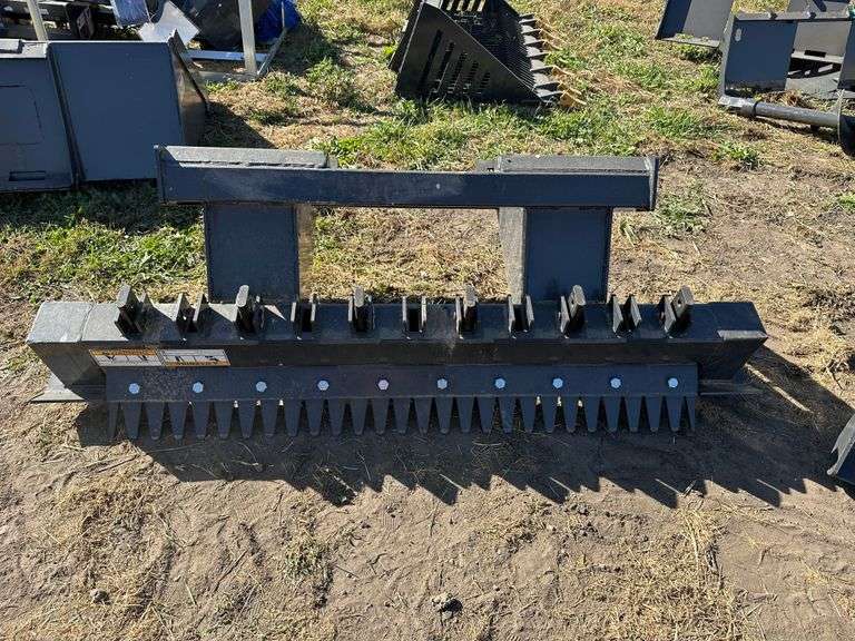 Wolverine Skid Loader Mounted Ripper with a Leveler - Fragodt Auction ...