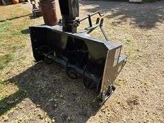 NorTrac 5’ Snowblower, 3pt, Cat 1, 540 PTO, Hand Turn Spout - Fragodt ...