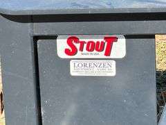 Stout Skid Loader Mounted Tree/Post Puller, With Hoses and Ends ...