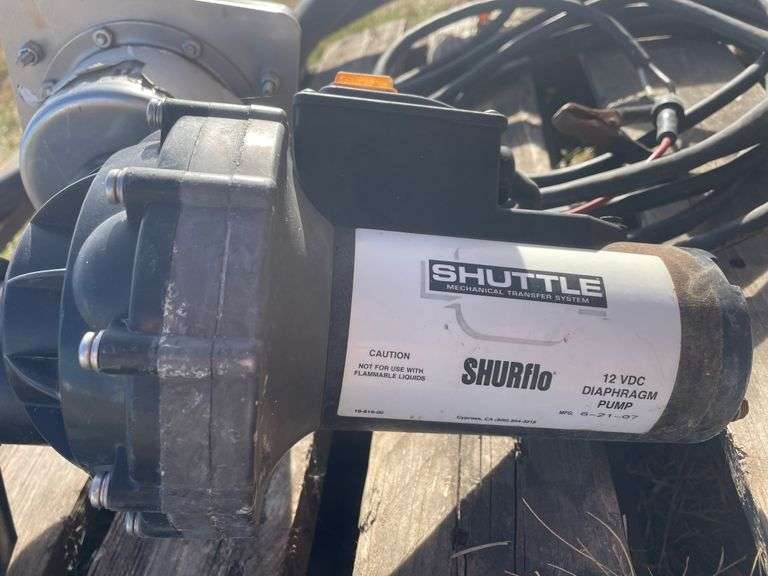Shuttle SHURflo 12V Chemical Pump with Meter - Fragodt Auction and Real ...