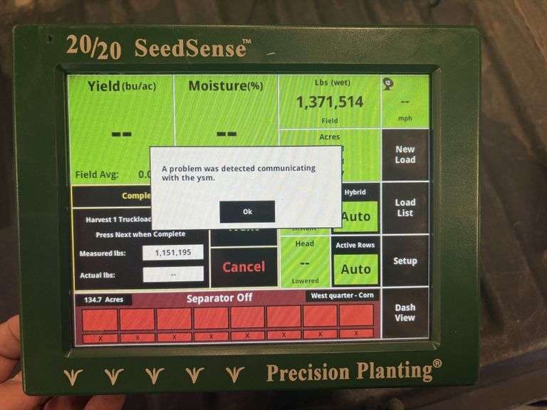 Precision Planting Gen 2 Monitor, with RAM Mount - Fragodt Auction and ...