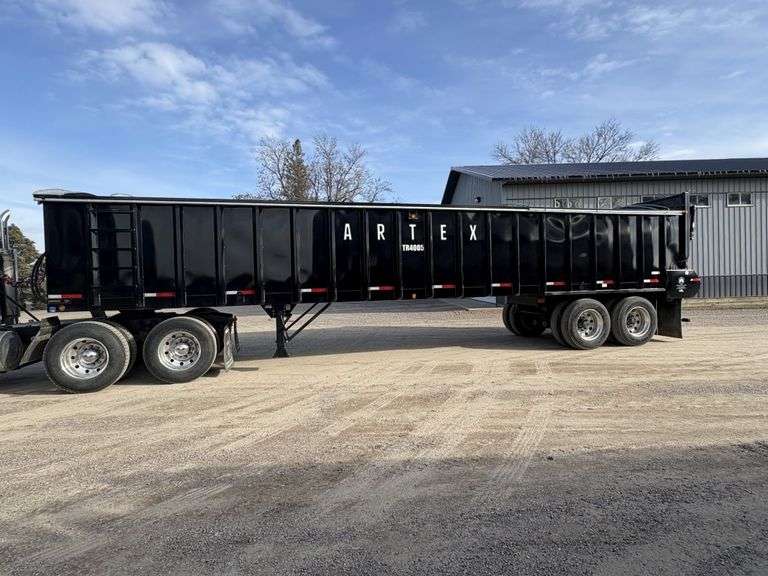 2021 Artex TR4005 LiveBottom Semi Trailer, 40’, 96” Wide, 66” Sides ...