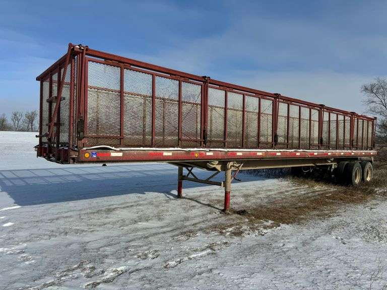 1979 Trailking Beet Trailer, 40’, Poly Floor, 22.5 Tires, DOT’d in 2024 ...