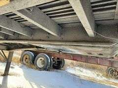 1978 City Flatbed Trailer with Beet Sides, Aluminum, Spread Axle, 42 ...