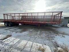 1973 Timpte Beet Trailer, 40’ Long with 66” Side Walls, 22.5 Tires, DOT ...