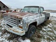 1979 Chevrolet Pickup, Shortbox, 4x4, Square Body, ¾ Ton, 350 Engine ...
