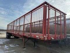 1973 Timpte Beet Trailer, 40’ Long with 66” Side Walls, 22.5 Tires, DOT ...