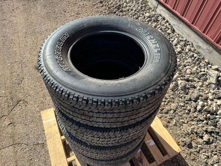 (4) Michelin LT275/70R18 Used Tires, No Rims. Buying All For One Money ...