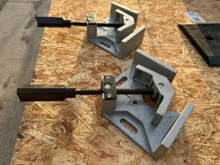 (2) Hobalt Right Angle 90 Degree Corner Squaring Clamps, Aluminum Alloy ...