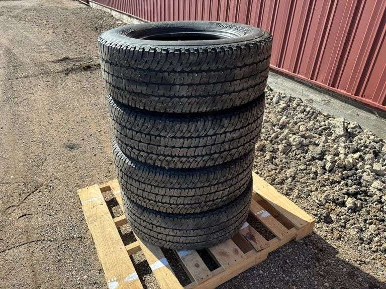 (4) Michelin LT275/70R18 Used Tires, No Rims. Buying All For One Money ...