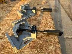 (2) Hobalt Right Angle 90 Degree Corner Squaring Clamps, Aluminum Alloy ...