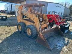Case Model 1845C Skid Loader, Shows 512 Hours, Diesel, Roll Cage, No ...