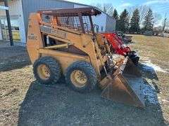 Case Model 1845C Skid Loader, Shows 512 Hours, Diesel, Roll Cage, No ...