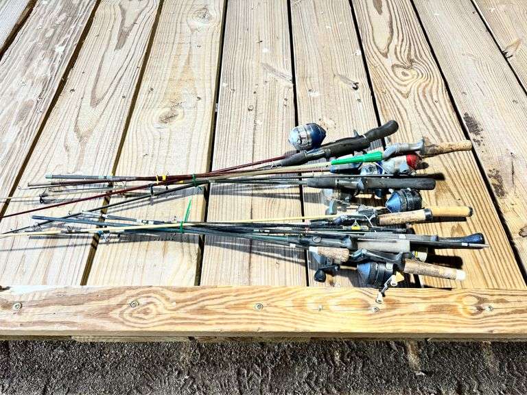 Used Fishing Rods/Reels - Fragodt Auction and Real Estate LLC