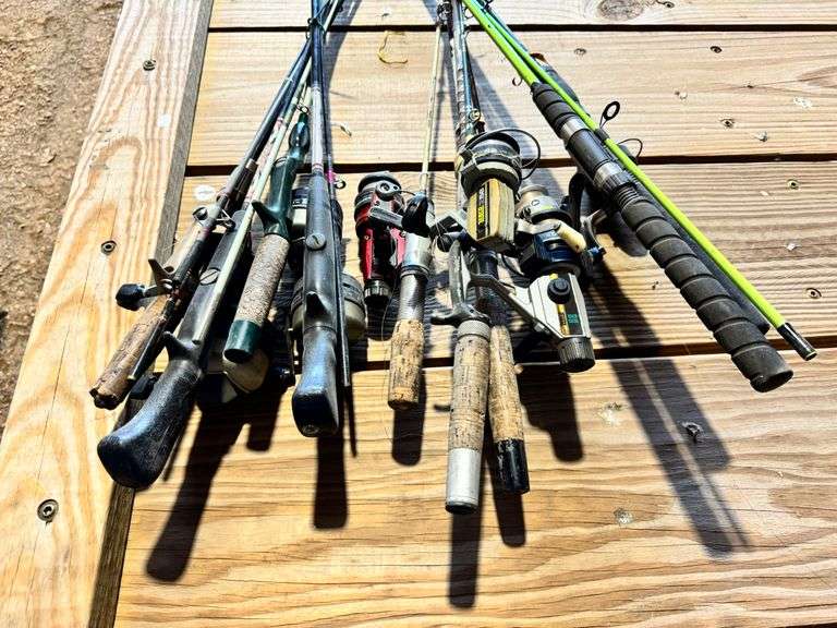 Used Fishing Rods/Reels - Fragodt Auction and Real Estate LLC