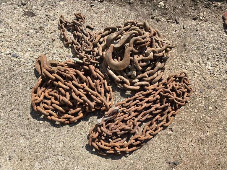 Misc Log Chains - Fragodt Auction and Real Estate LLC