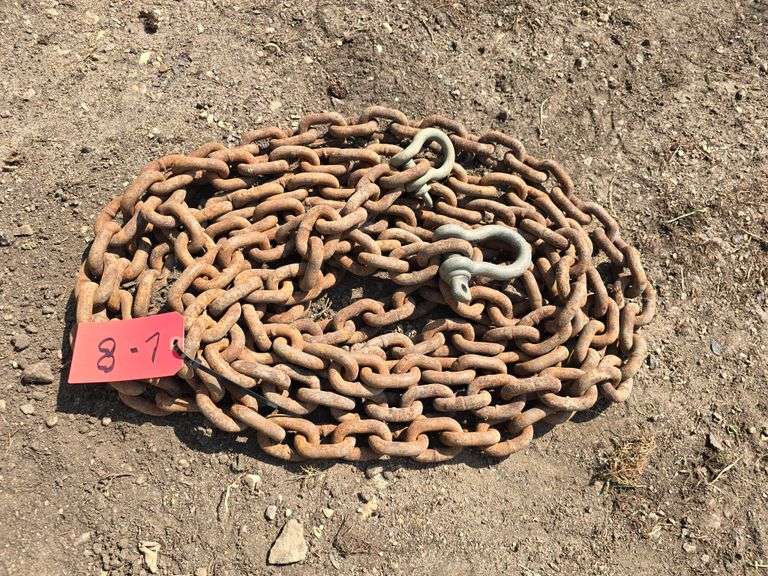 Heavy Duty Log Chain, No Hook Ends - Fragodt Auction and Real Estate LLC