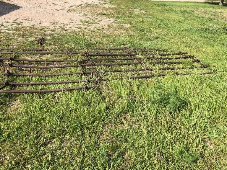 5 Sections Flexible Rattle Drag Harrow with 2 Spare Sections, Approx 22 ...