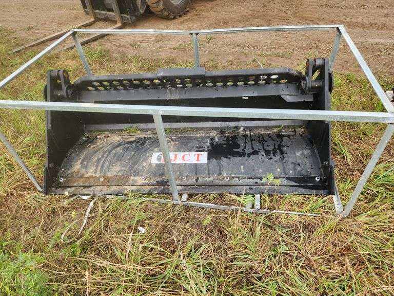 2024 JCT 4 in 1 Bucket, 72” Side with Hoses and Ends, Skid Loader Quick ...