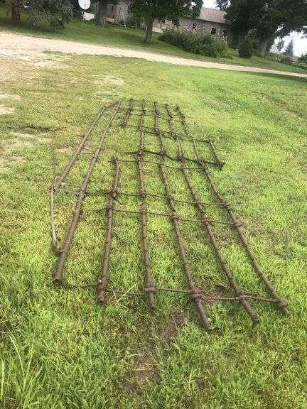 5 Sections Flexible Rattle Drag Harrow with 2 Spare Sections, Approx 22 ...