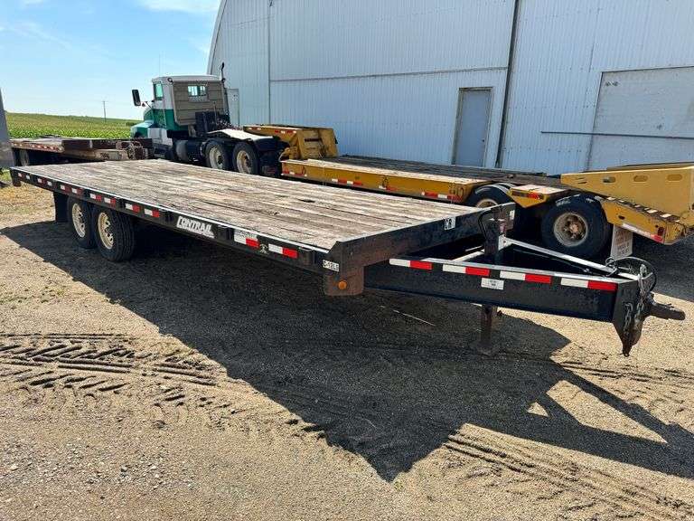 2006 Contrail Trailer, 24’, 96” Wide, Stake Pockets, 6K Torsion Axles ...