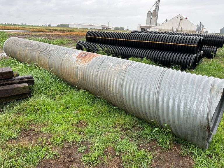 36” Metal Culvert, 26’ Long - Fragodt Auction and Real Estate LLC