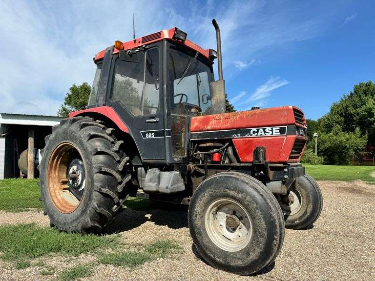 Case IH 885 2wd Tractor with Cab, Shows 9,356 Hours, L/H with 4 Gear ...