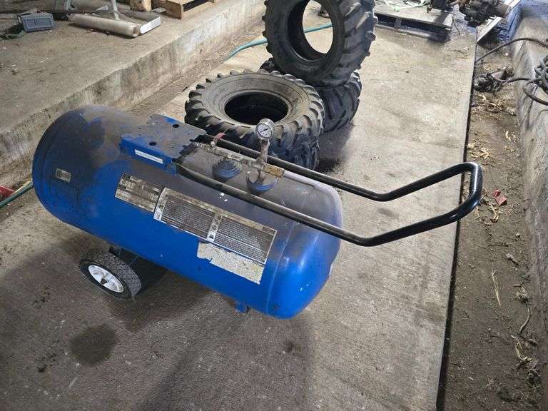 Impact Series Air Compressor Turned Into Air Tank - Fragodt Auction and ...