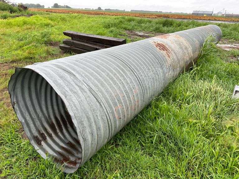 36” Metal Culvert, 26’ Long - Fragodt Auction and Real Estate LLC