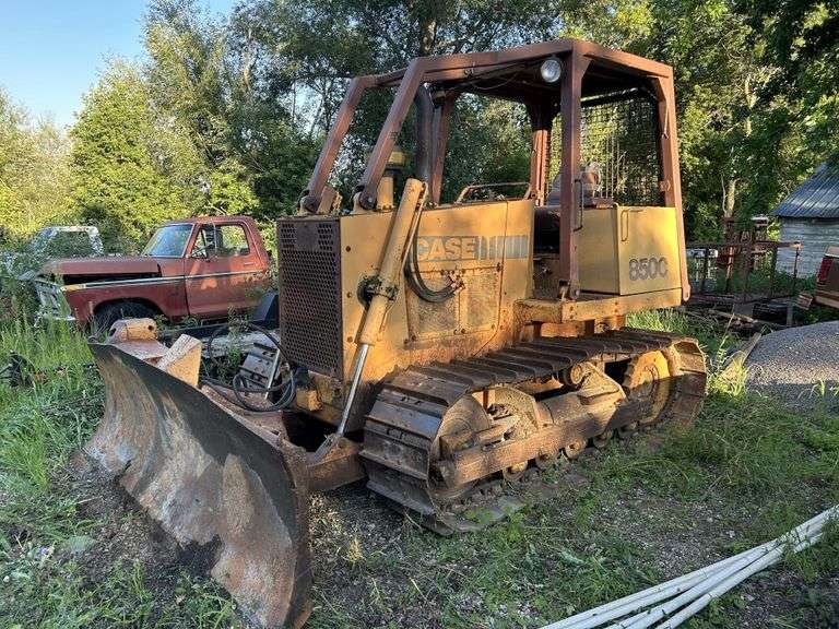 Case 850C Dozer, 6 Way 102” Blade, 20” Tracks, OROPS, Rear Hitch, 5550 ...