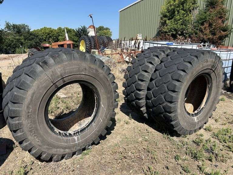 (3) Solideal Loadmaster 20.5-25L3 Tires, 16 Ply - Fragodt Auction and ...