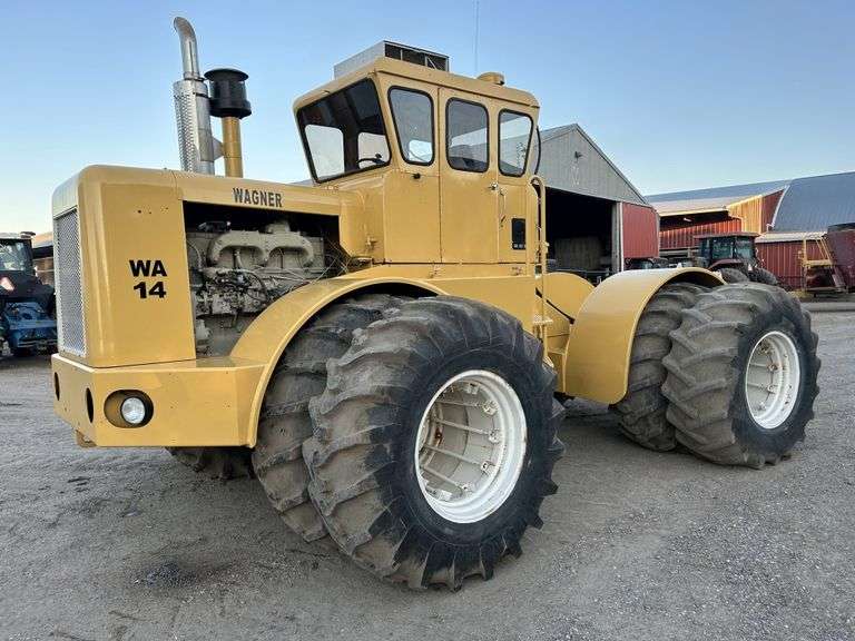 Wagner WA14 4WD Tractor, 9 Speed Trans, Cummins Engine, 23.1-30 Band ...